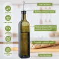 High-Quality Olive Oil Glass Bottle - Essential Edible Oil Container ...