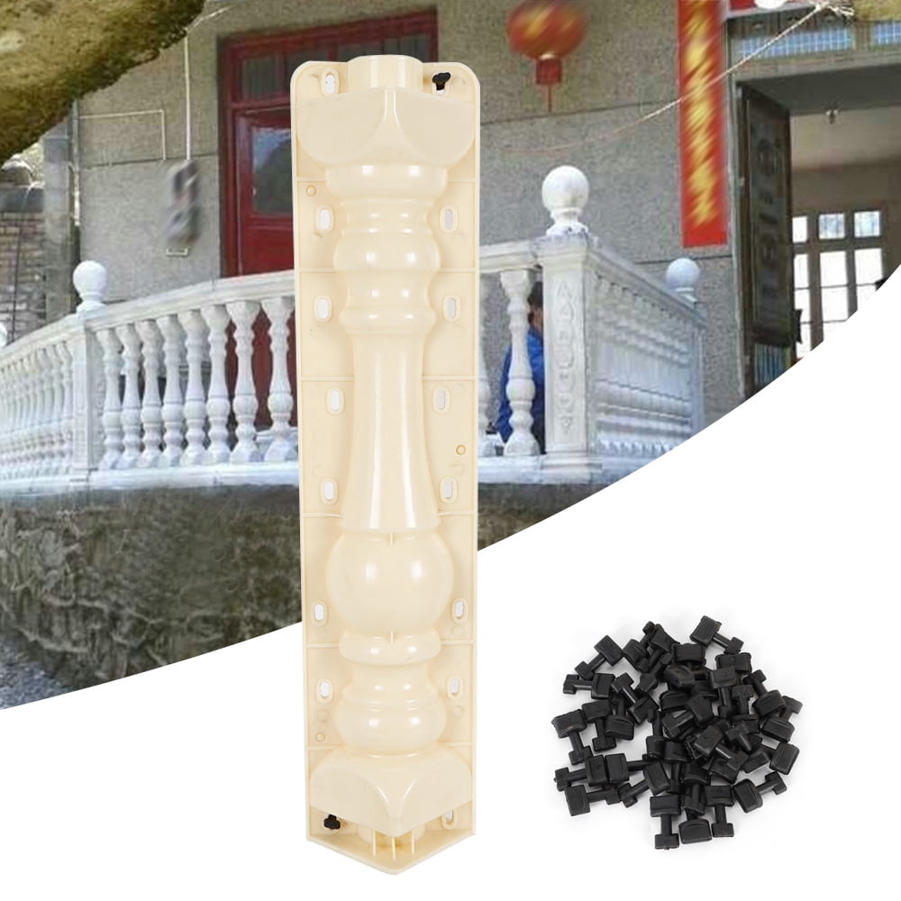 High-Quality PVC Balustrade Mold, Simple to Use for DIY Concrete ...