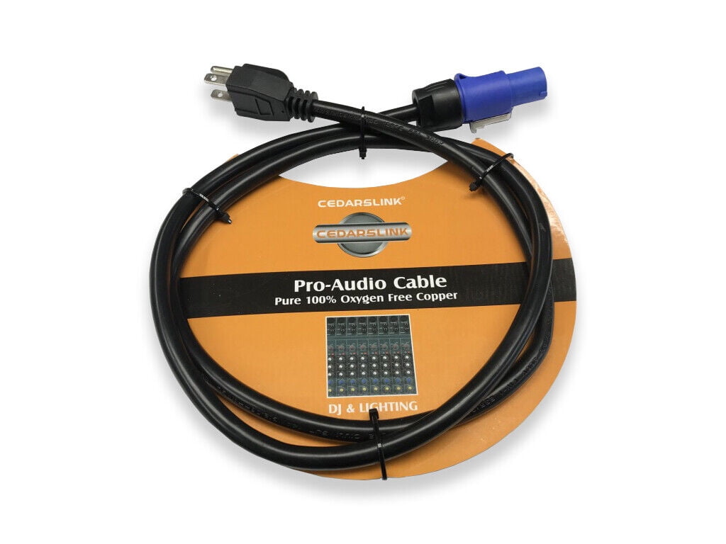 High Quality PowerCON to Grounded Male Edison 14 Gauge Mains Power ...