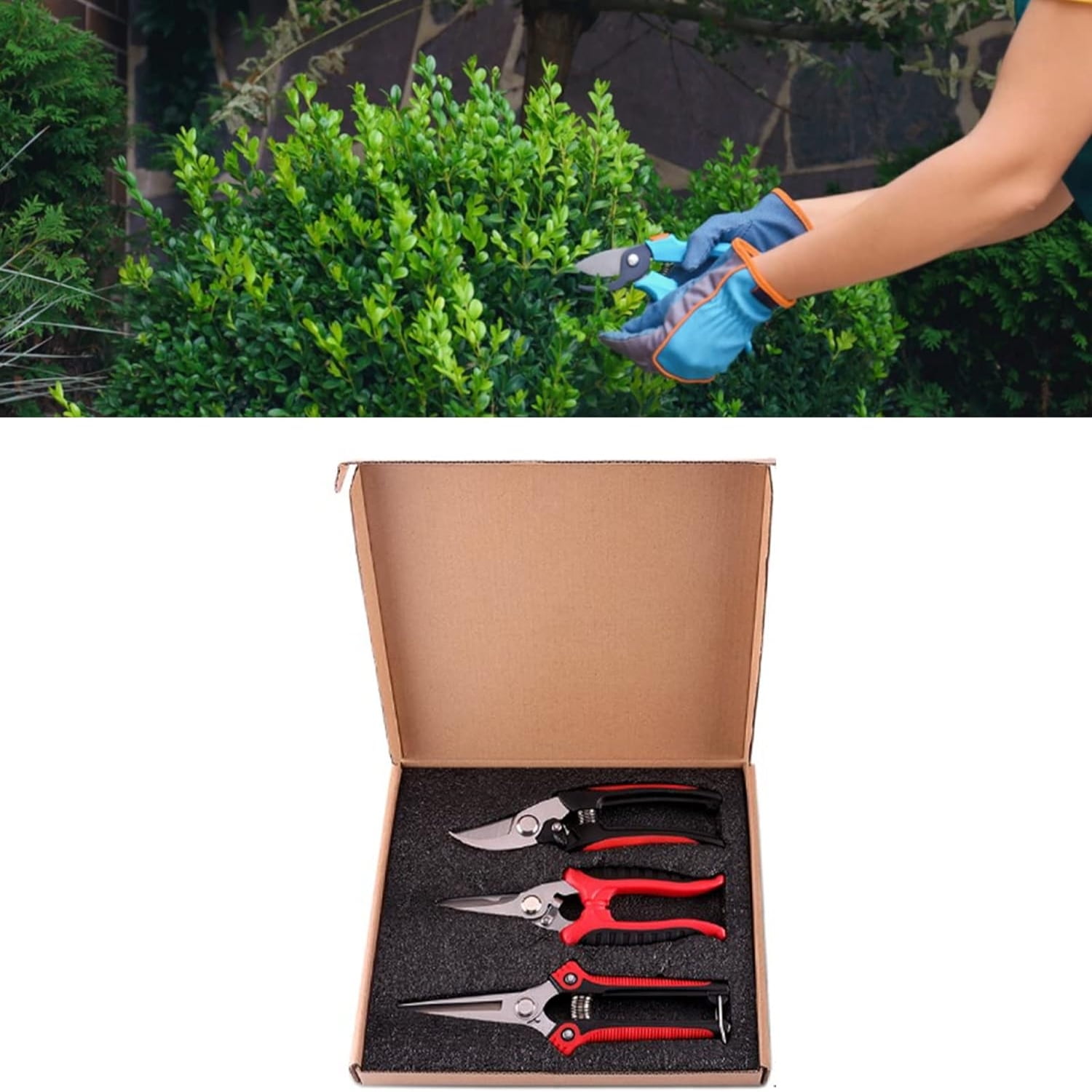 High-Quality Professional 3-Piece Stainless Steel Garden Tool Set for ...