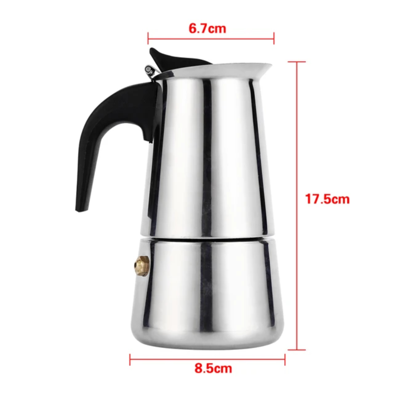 High-Quality Professional Grade Stainless Steel Italian 450ML Mocha ...