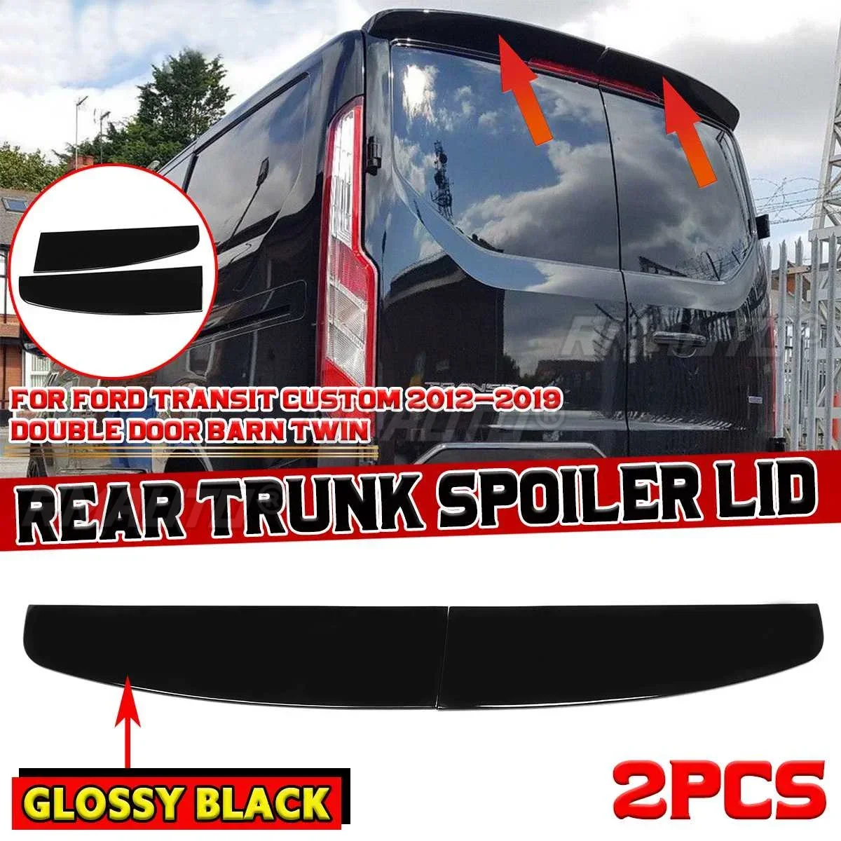 High Quality Rear Spoiler Rear Trunk Spoiler For Ford For Transit ...