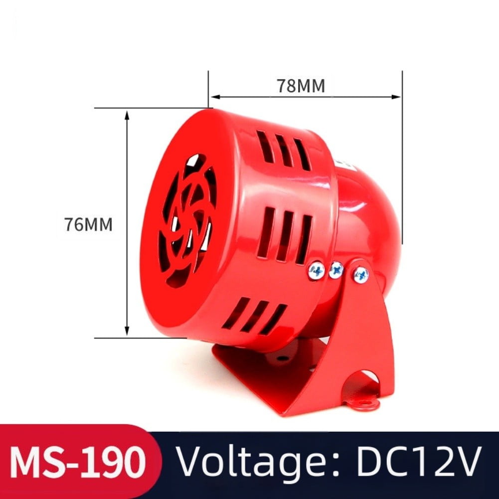 High-Quality Red Alarm Siren: Powerful Motor-Driven Sound For All ...