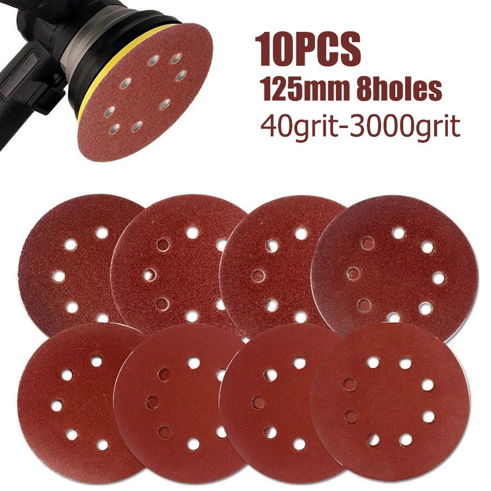High Quality Sandpapers Sandpaper Round Sand Disc 5Inch - Walmart.com