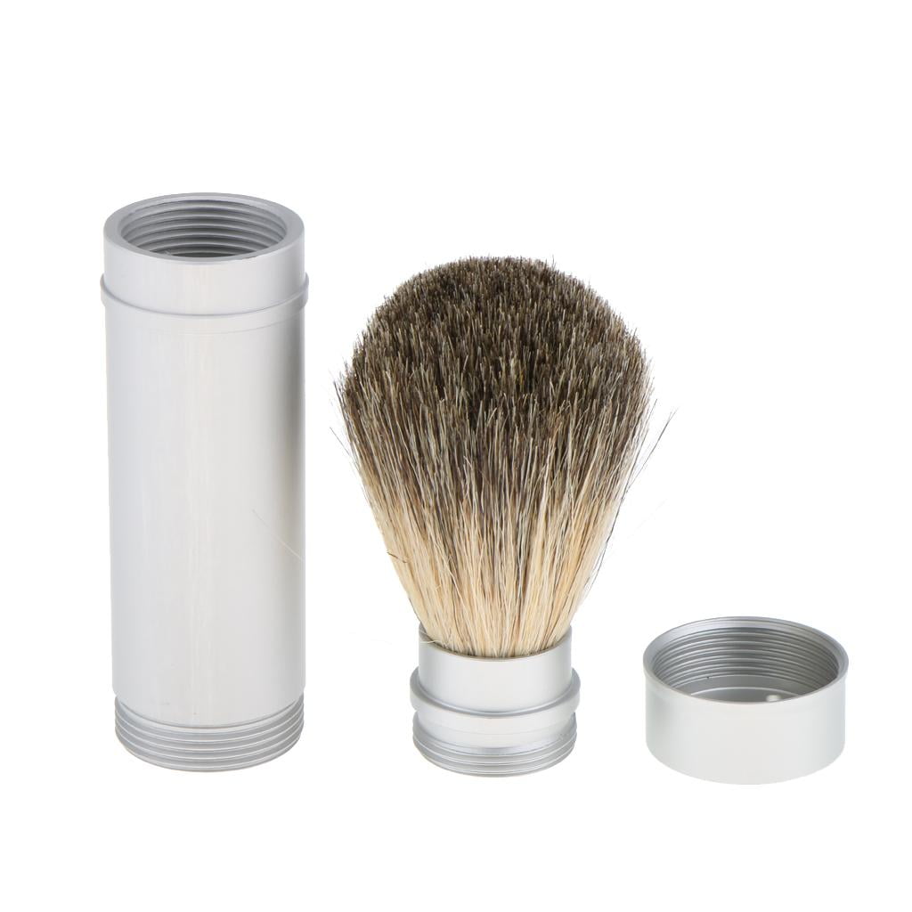 High Quality Shaving Brush in Beard Shave Brush Tool Tube Case Perfect ...