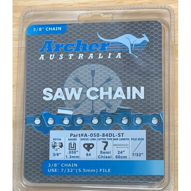 High-Quality Smallzonex 24-Inch Chainsaw Chain SEMI-CHISEL SKIP-TOOTH ...