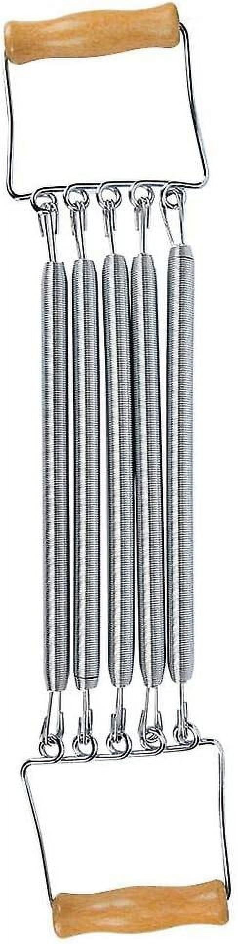 Arm Strength Exercise With Spring Chest Expander, Non-Slip Ergonomic ...