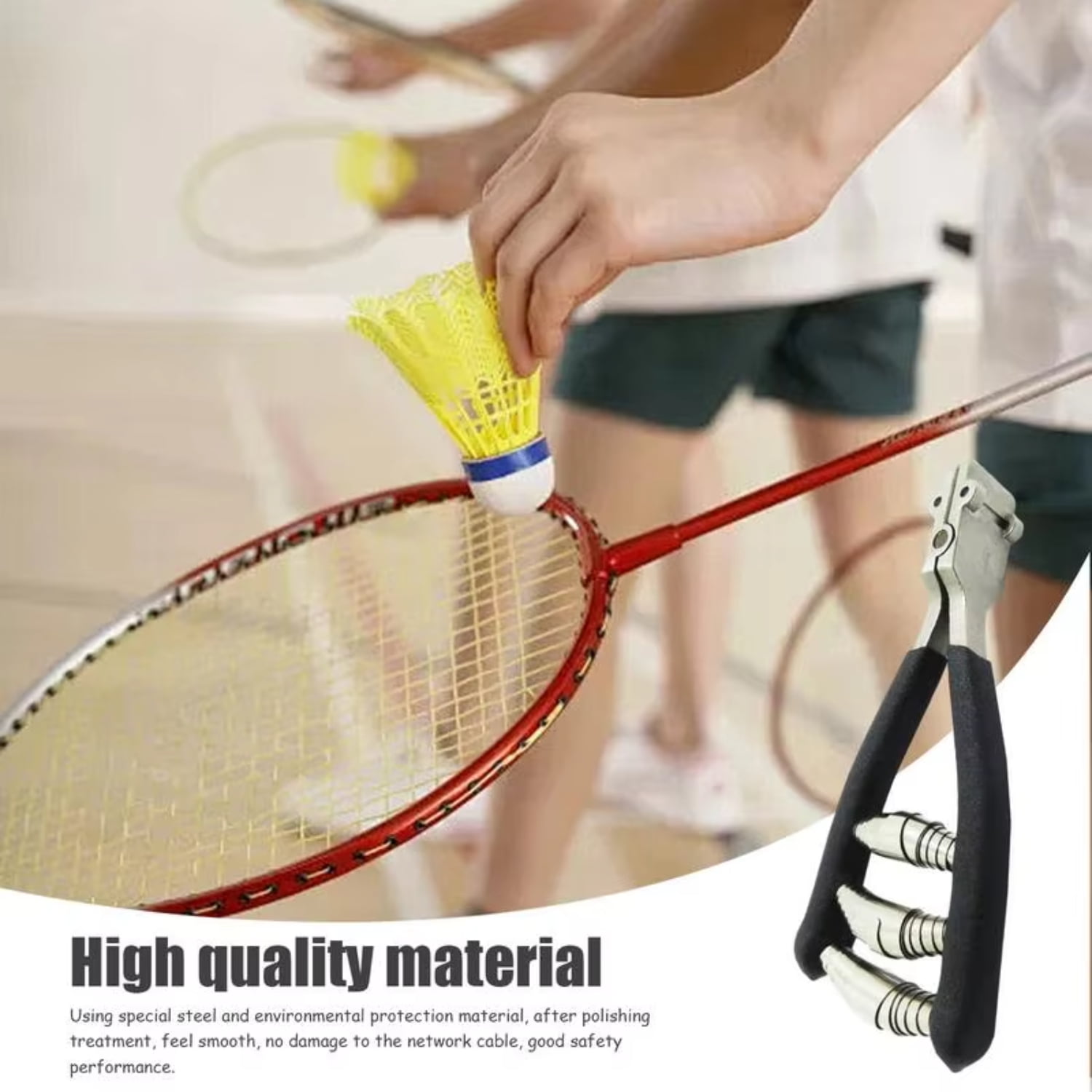 High Quality Stainless Steel Badminton Racquet String Clamp with Spring ...