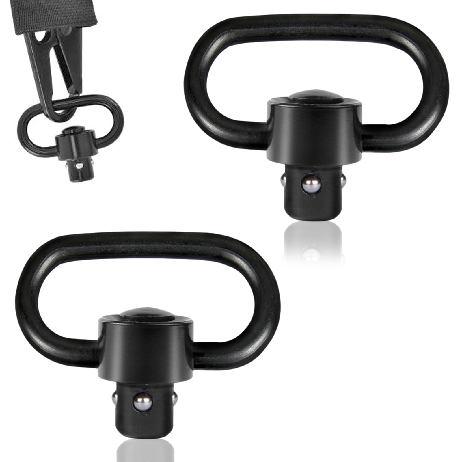 High Quality Steel Sling Swivels With Non-360° Rotational Design, Black ...