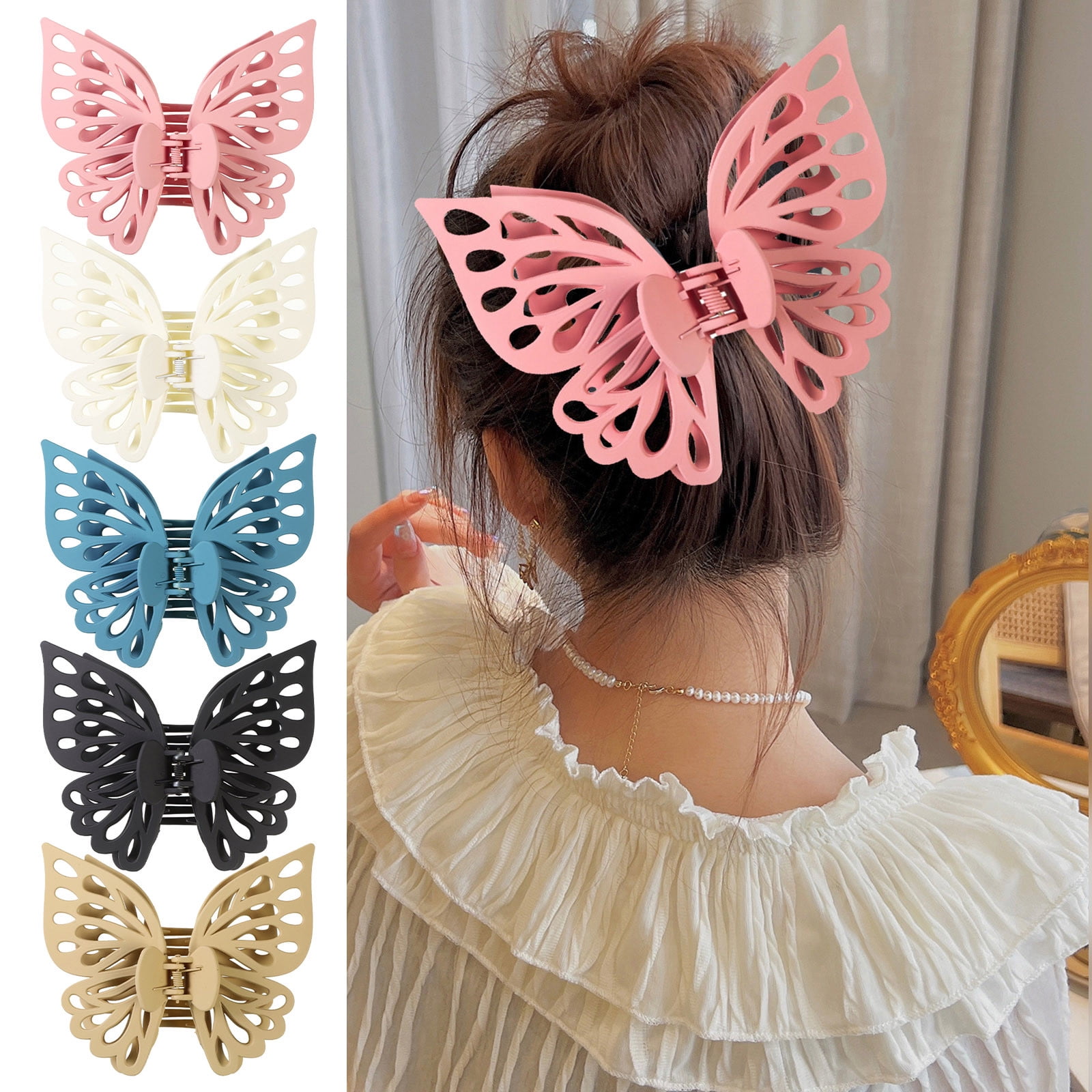 High-Quality Sturdy Hair Clips for All Hair Types - 14x12.5cm Gentle ...