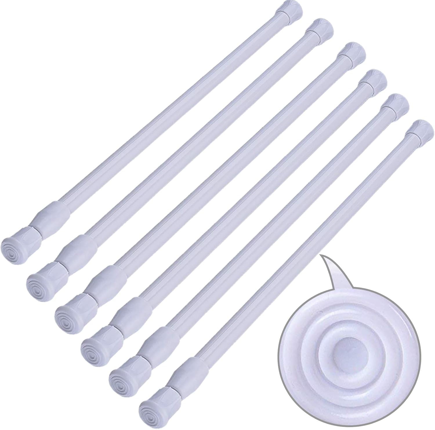 High-Quality Tension Rods, Spring Adjustable No Drilling Supports for ...