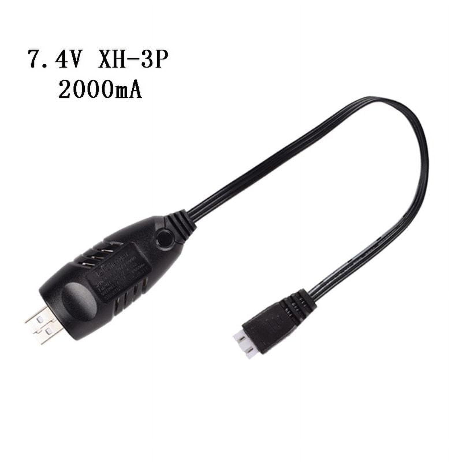 High Quality Universal 7.4v Charger 2000mA/1000mA/500mA XH-3P 2S Li-ion Electric RC Toy Drone ...