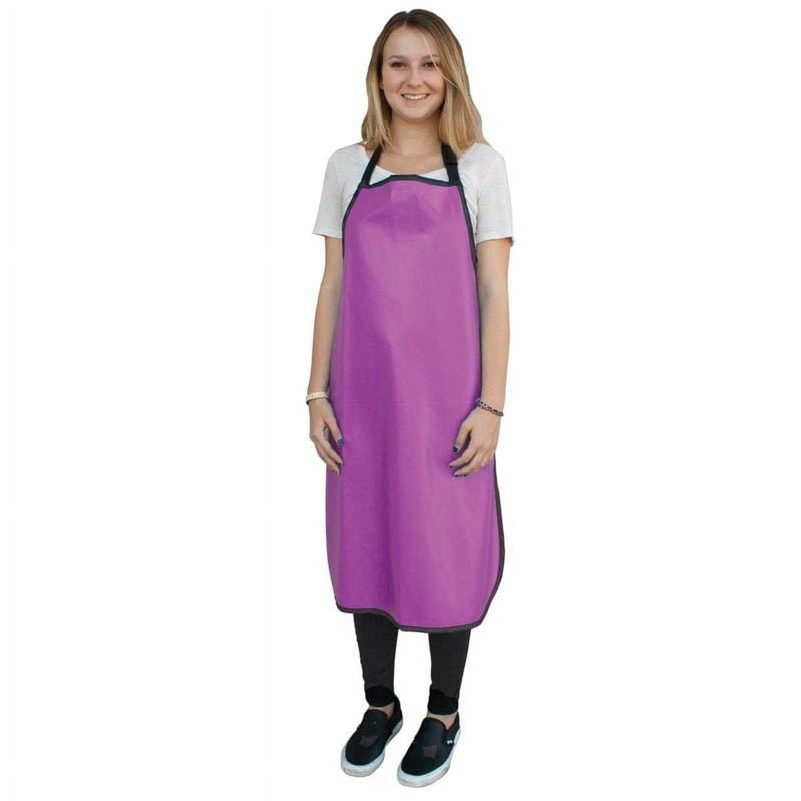 High Quality Waterproof Rubber Aprons Groomer Stylist Barber Kitchen ...