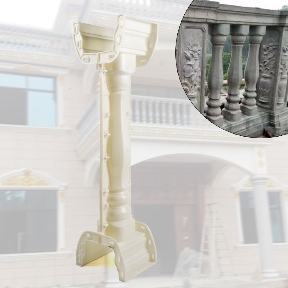 High-Quality White Balustrade Mold, 89cm Plastic Mold for Safe and ...