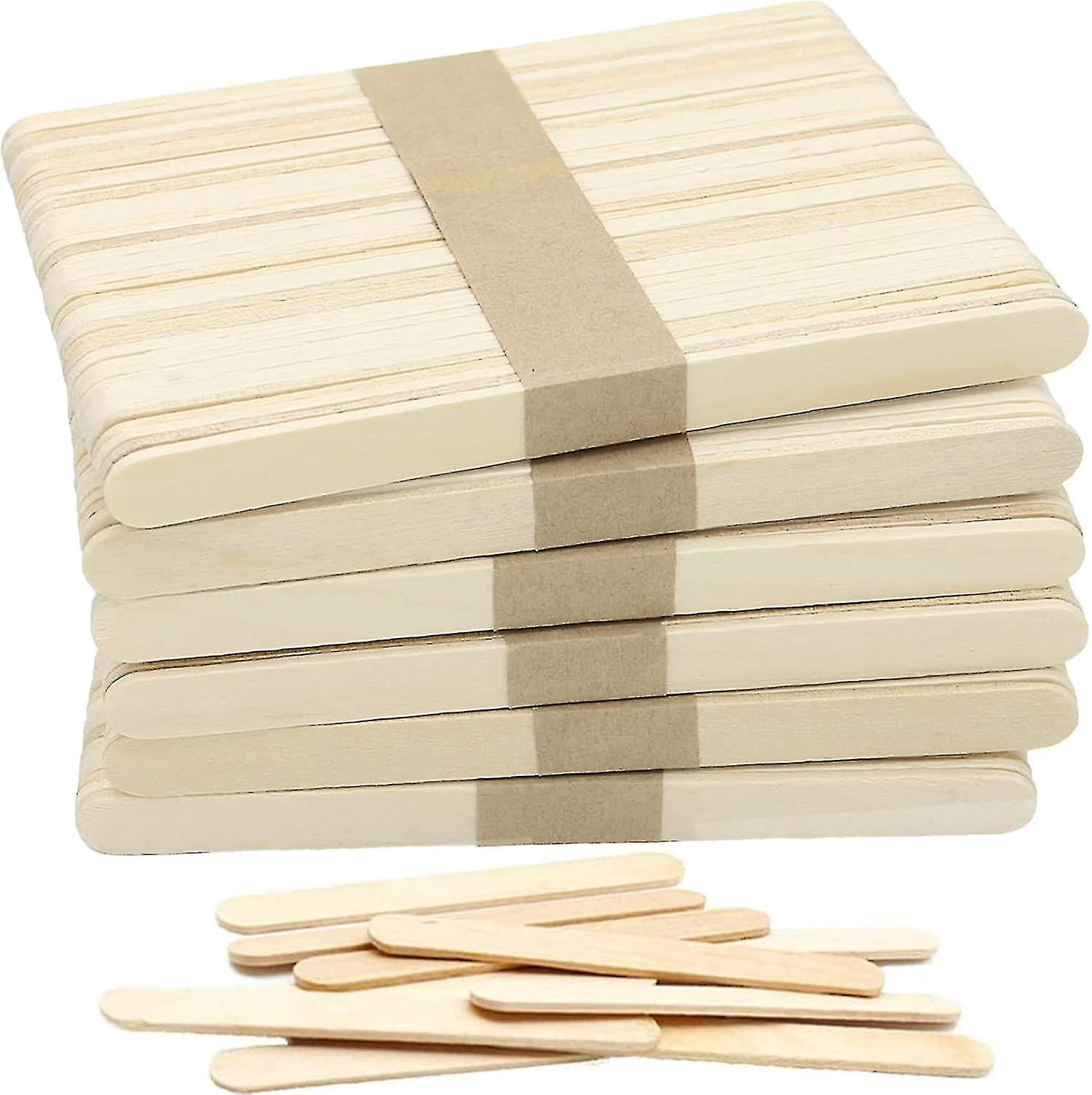 High Quality Wood Craft Sticks, Multi Use Splinter-Free Tools For Your ...