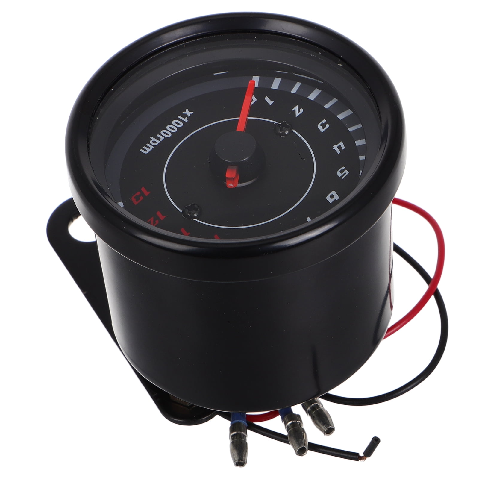 High RPM Motorcycle Tachometer with LED Backlight Universal 13000 RPM ...
