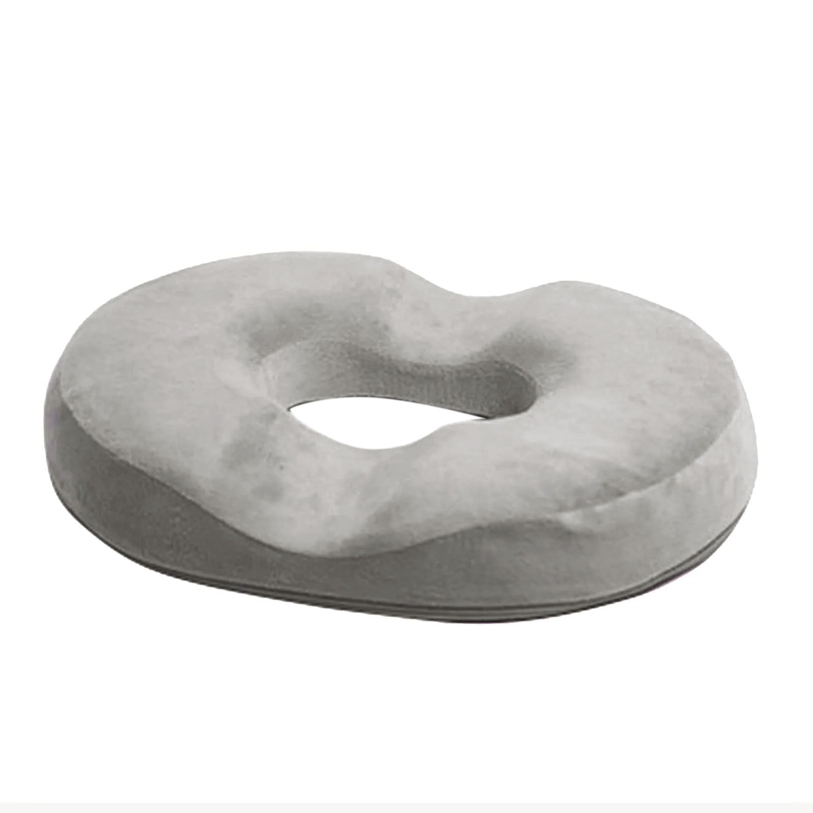 High Resilience Memory Foam Cushion, Grey A|Donut Pillow Memory Foam Seat Cushion Hemorrhoid ...