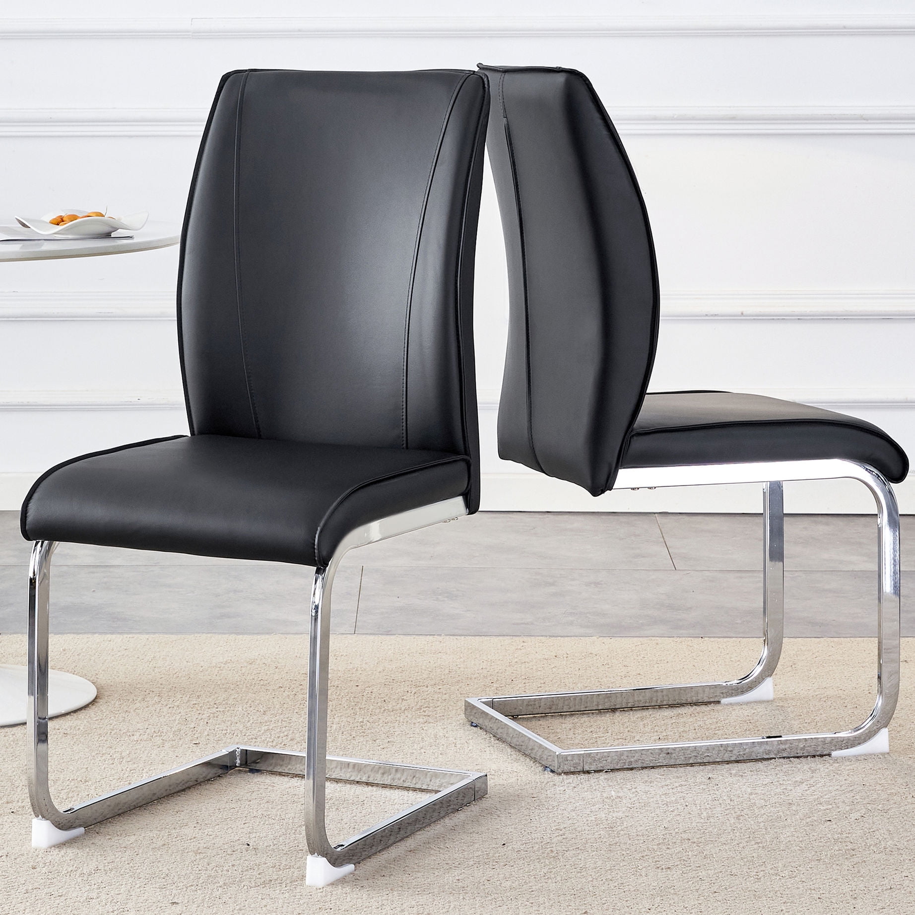 High-Resilience Sponge Chairs+Simple Design”-“Relaxed Dining ...