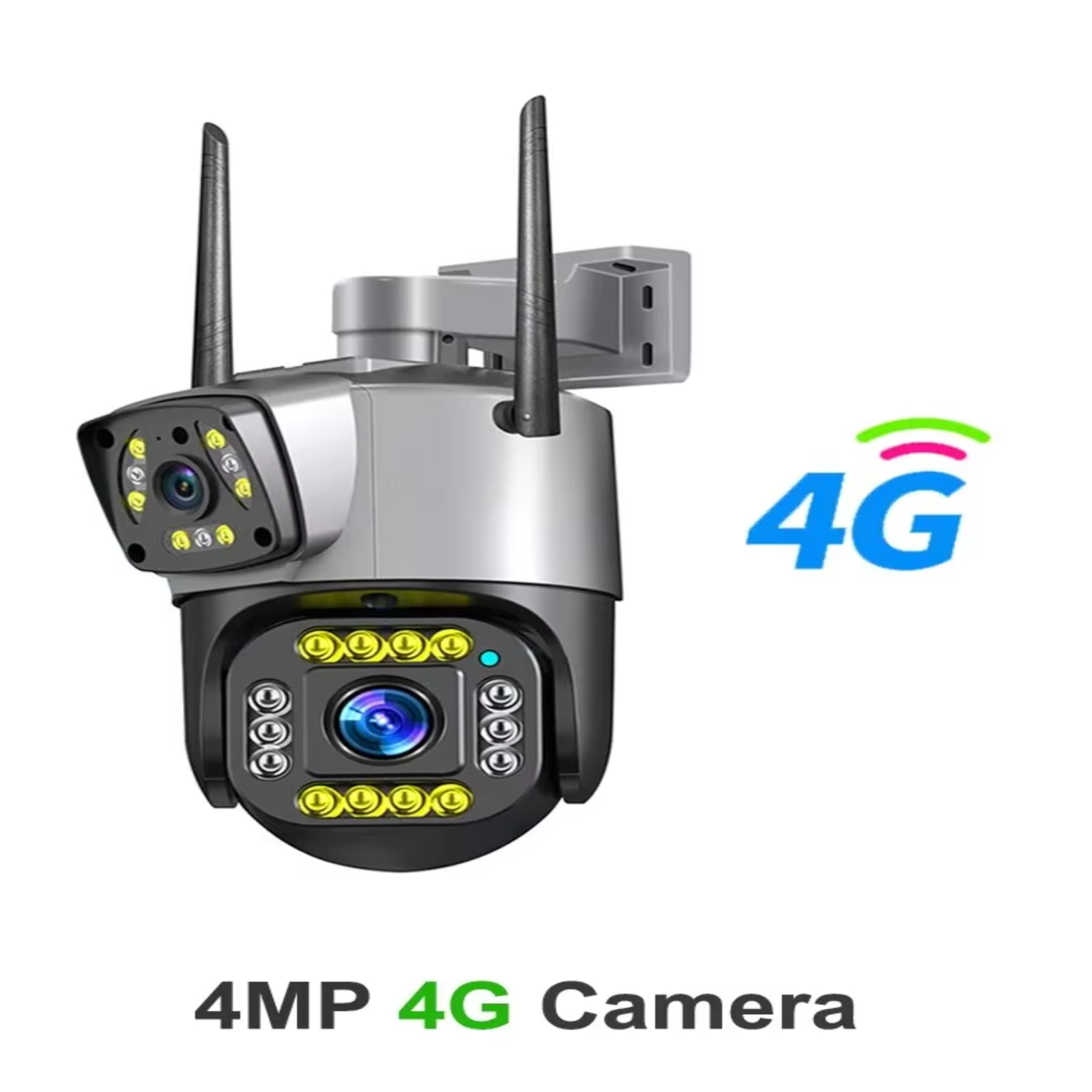 High Resolution Dual Lens 4K 8MP 4G IP Camera with WiFi for Smart ...