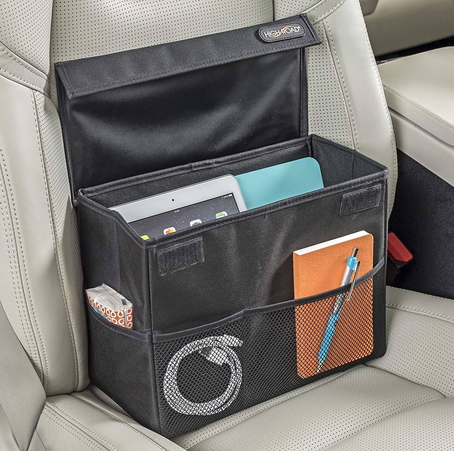 High Road Carganizer Car Console Organizer with Cover - Walmart.com