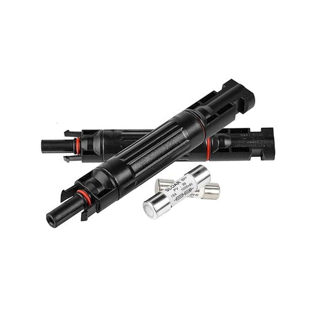 High Safety Combiner Fuses Connectors Weatherproof Design Easy ...