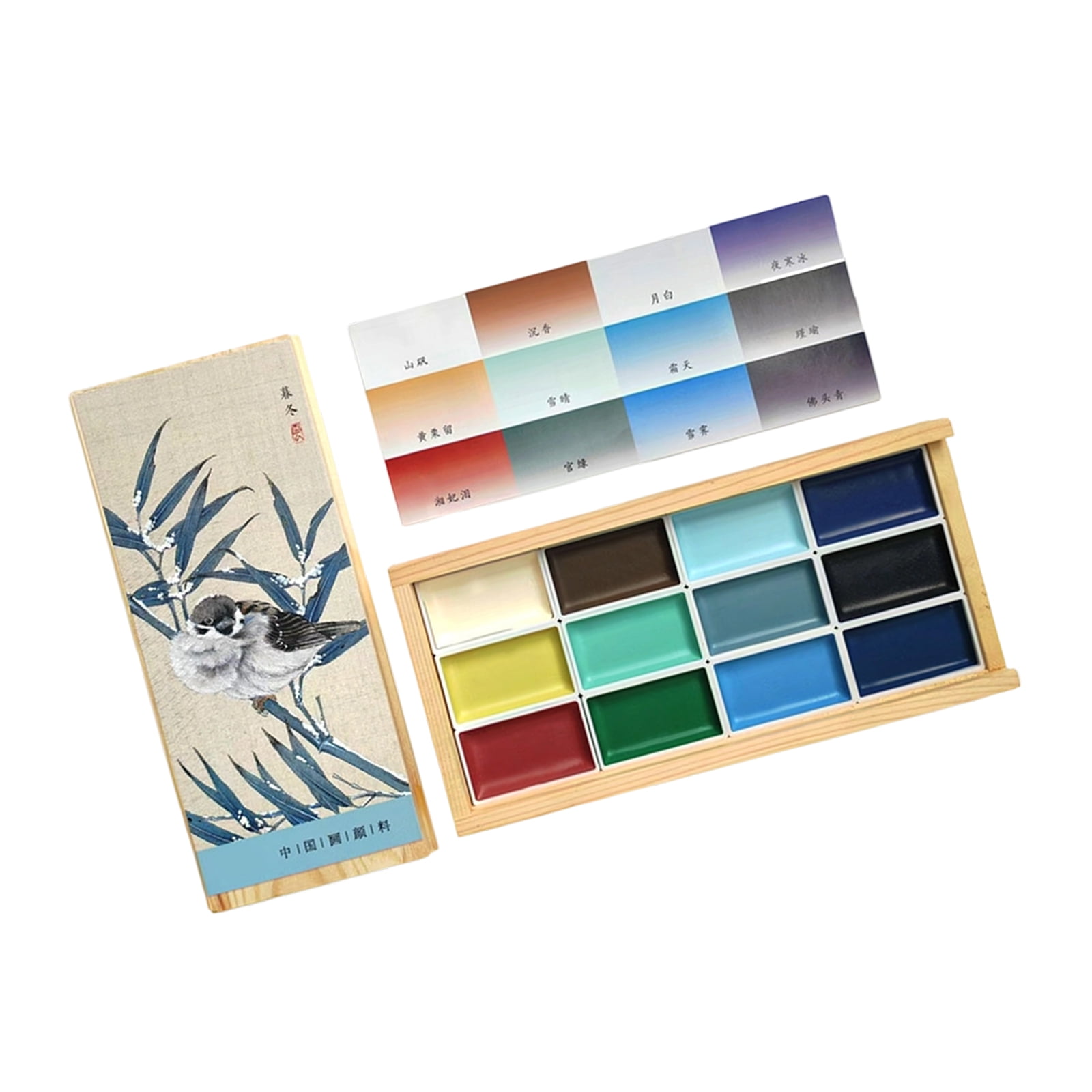 High Saturation Watercolor Set Bright Pigments Easy to Wash Watercolor ...