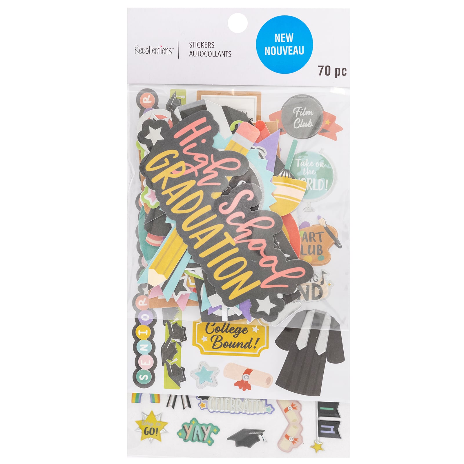 High School Graduation Sticker Flip Pack by Recollections™ - Walmart.com