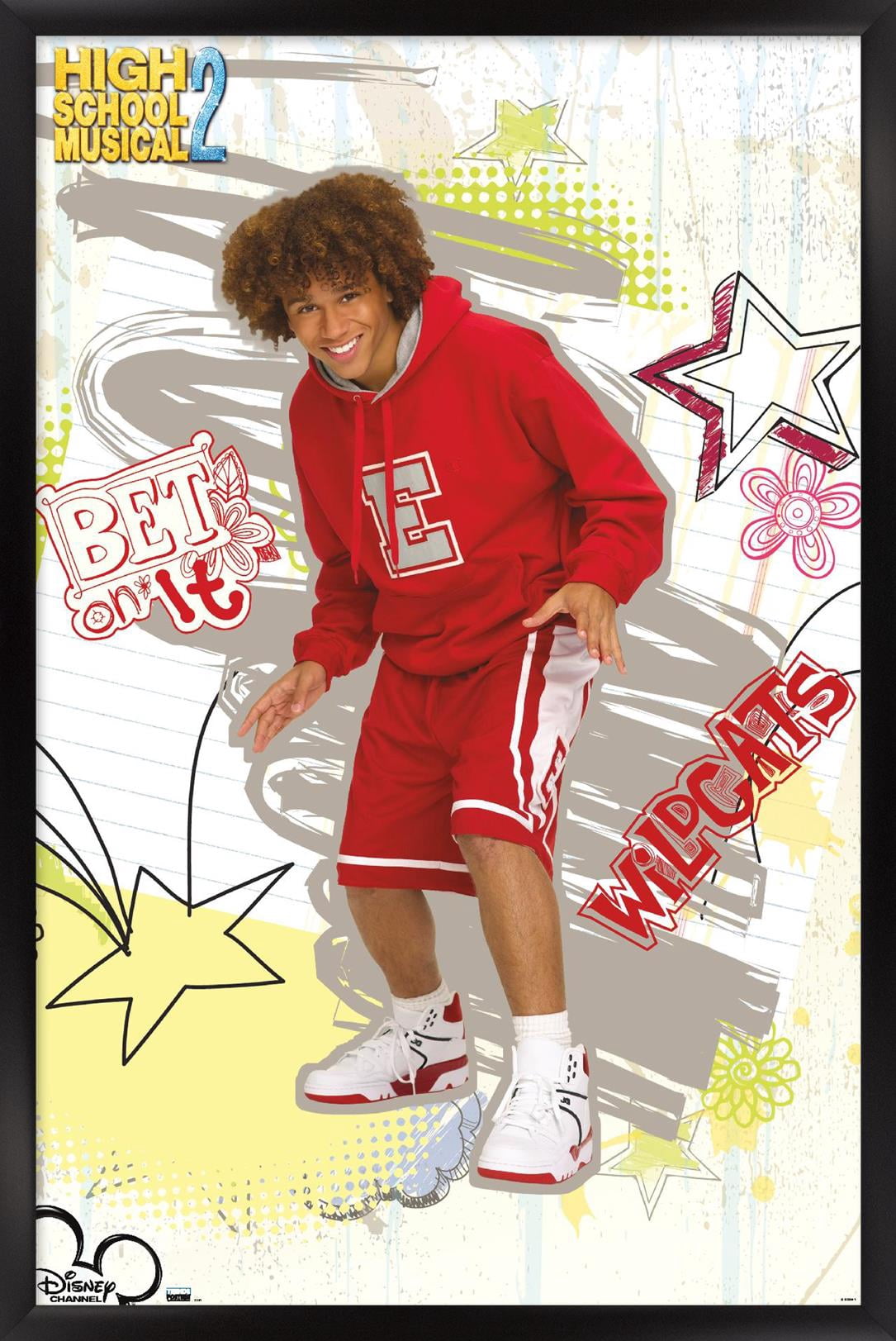High School Musical 2 - Bet On It Wall Poster, 14.725" x 22.375" Framed ...