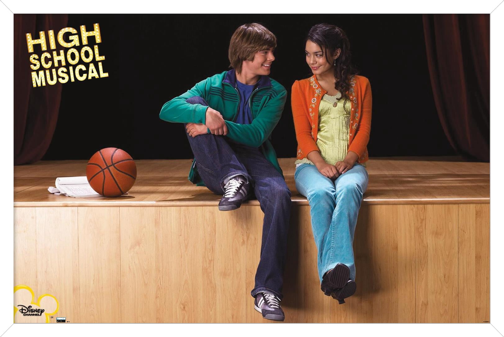 High School Musical - Audition Wall Poster, 14.725" x 22.375" Framed ...