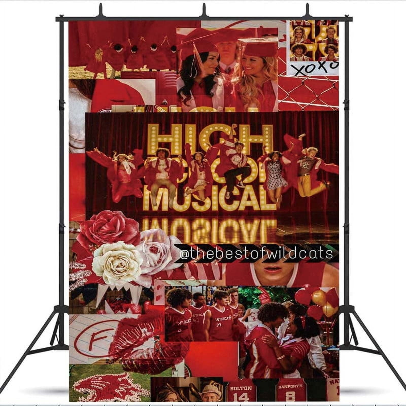 High School Musical Party Supplies Backdrop Banner Poster Birthday ...