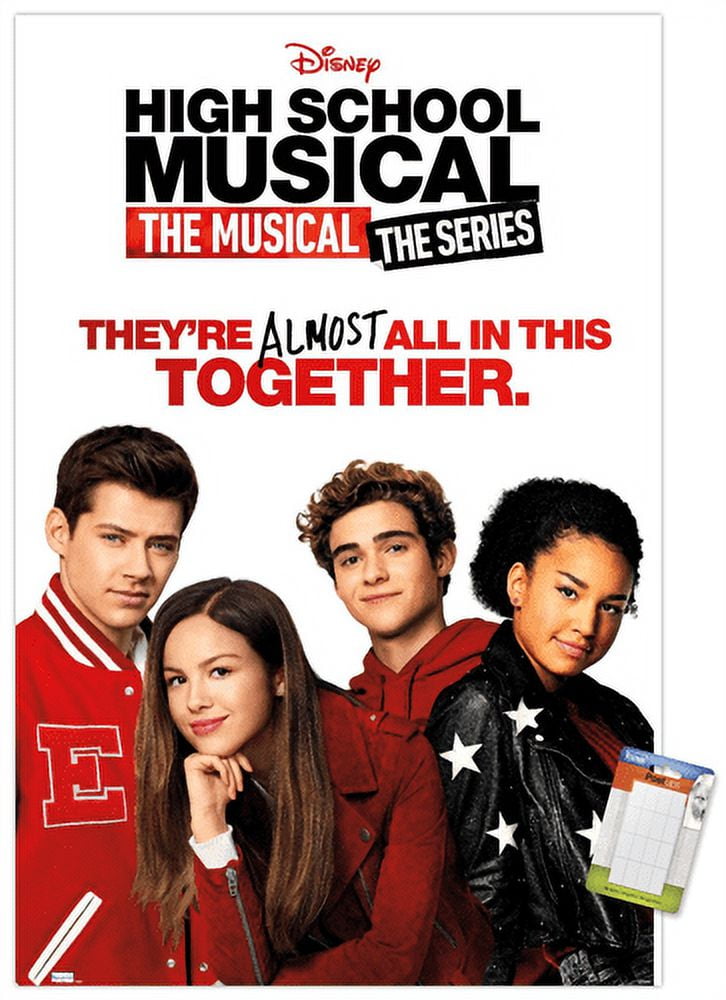 High School Musical: The Musical: The Series - Key Art Wall Poster, 22. ...