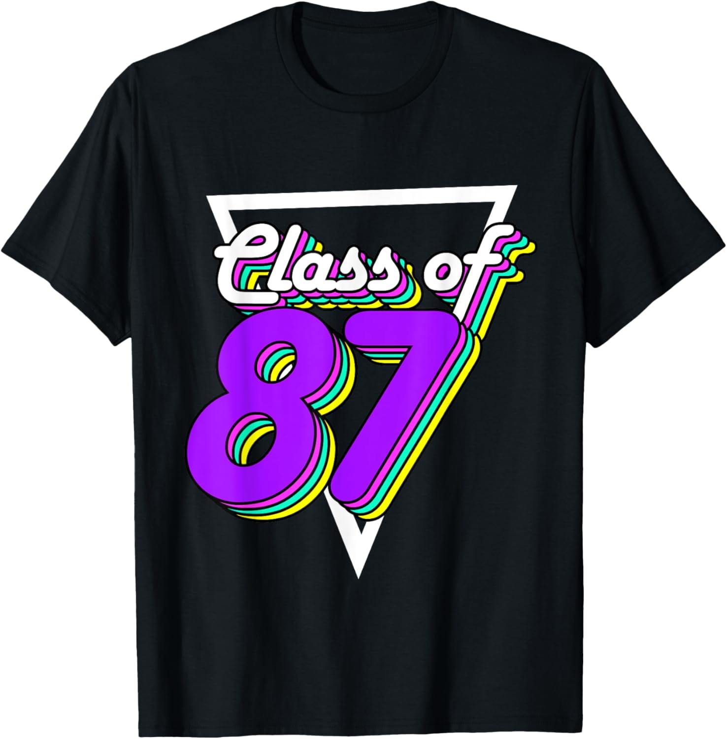 High School Reunion Class of 1987 87 32 Year Gift Men Women Cotton T ...