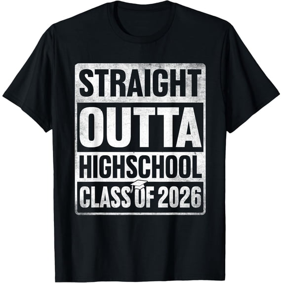 High School Senior 2026 Graduate Class Of 2026 Graduation T-Shirt All ...