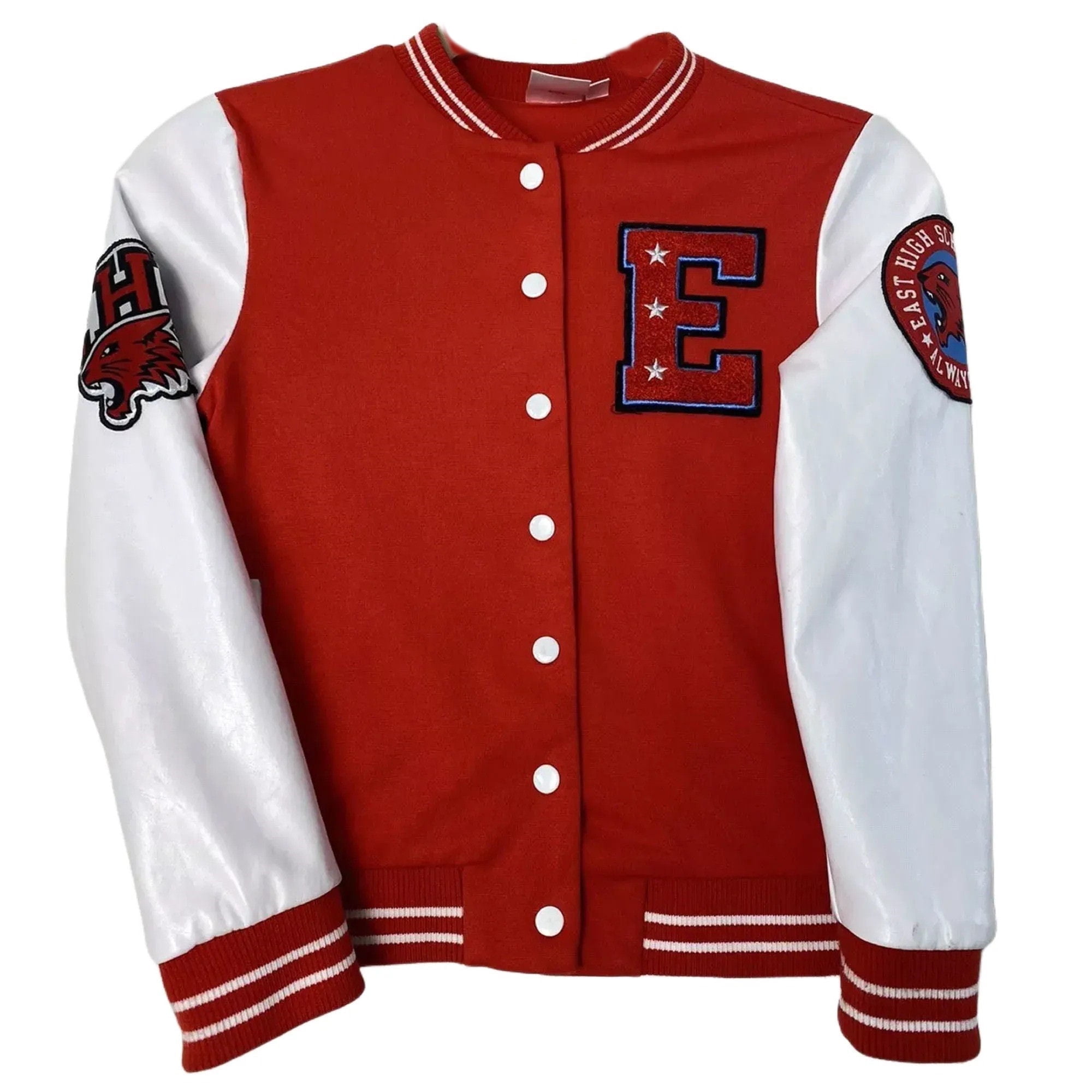 High School the Musical Varsity Letterman Jacket, Girls (Medium 7/8 ...