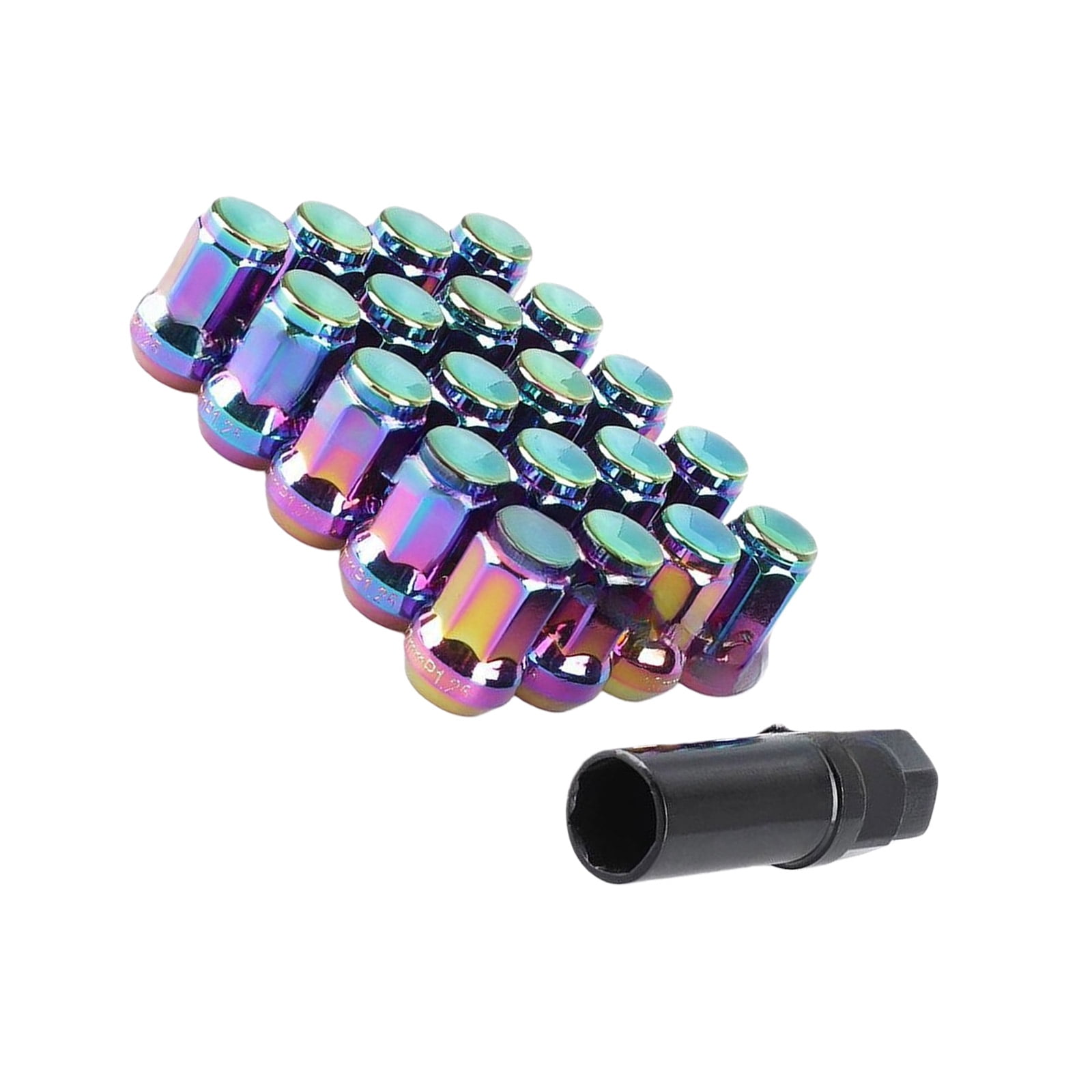 High Security 7Point External Wheel Nut with 1 Socket For Car Truck SUV ...