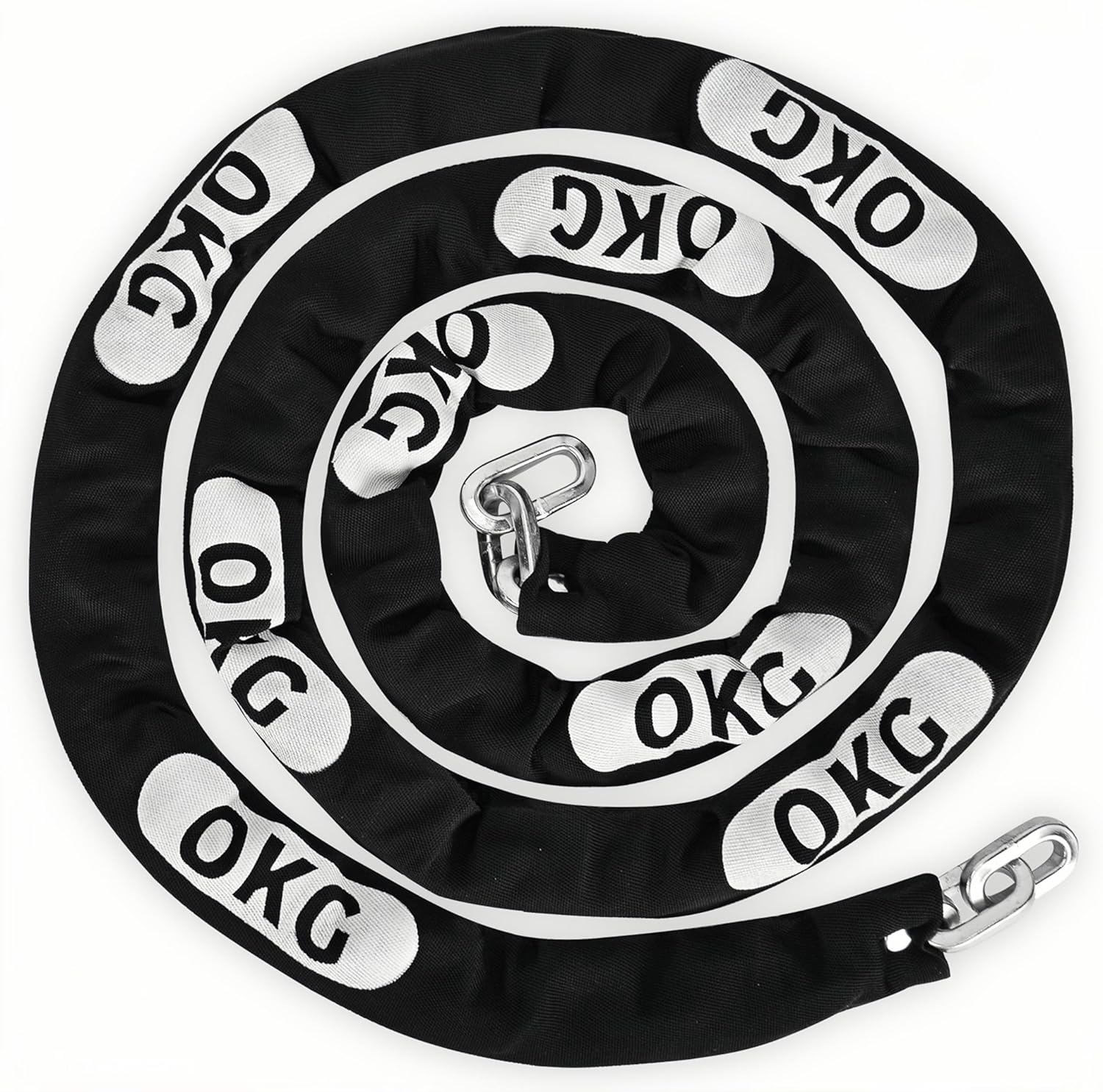 The High Security Chain - 10 Foot x 5/16” (8mm) Thick Square Heavy Duty ...