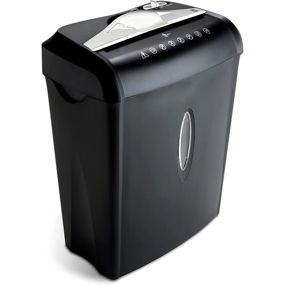 High Security Paper and Credit Card Shredder with 3.7-Gallon ...