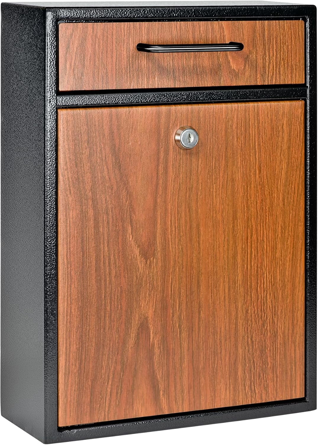 High Security Steel Wall-Mounted Locking Mailbox 7427, (Office Drop ...