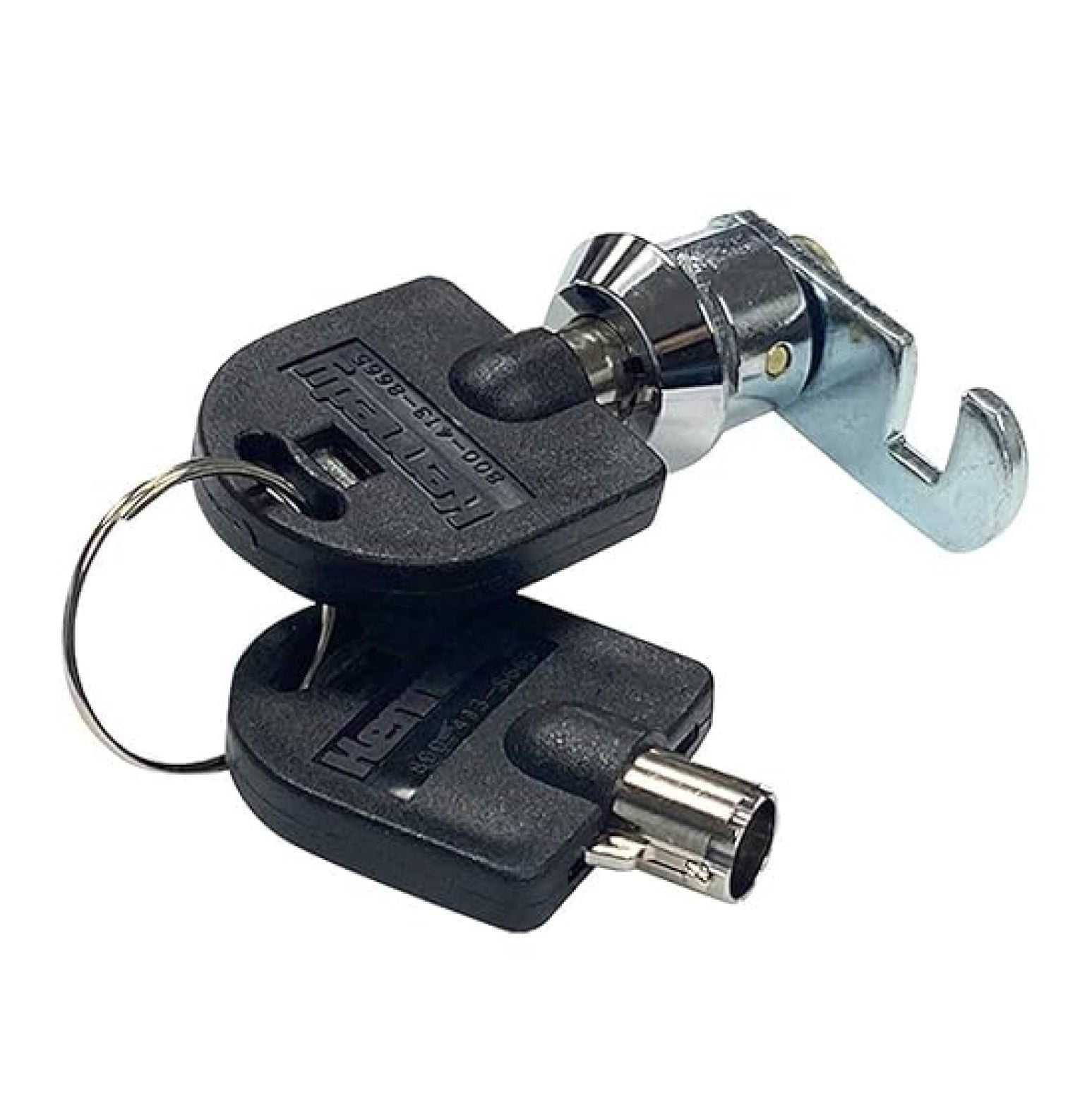 High Security Tubular Lock & Key Set (Hook Cam) - 80401 - Replacement ...