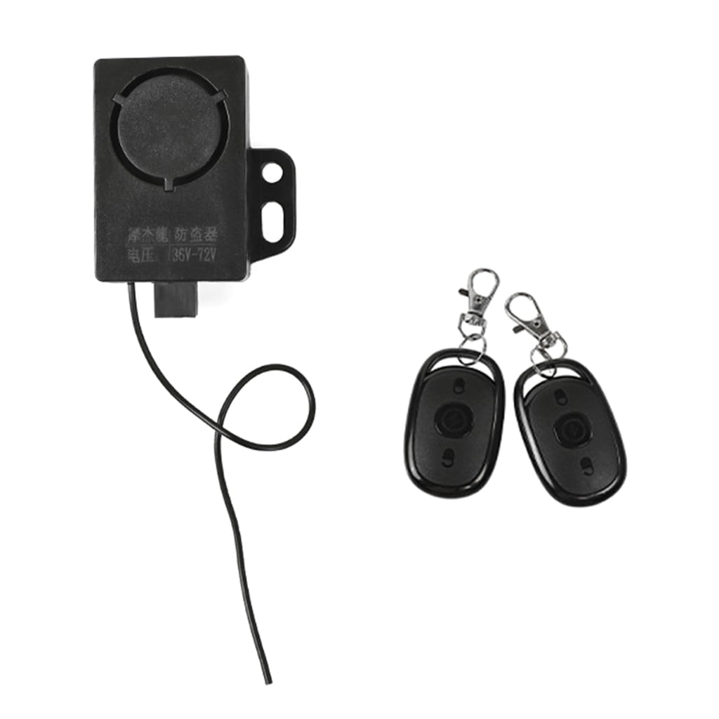 High Sensitivity Anti Theft Alarm Systems Double Remote Control 1 Touch ...