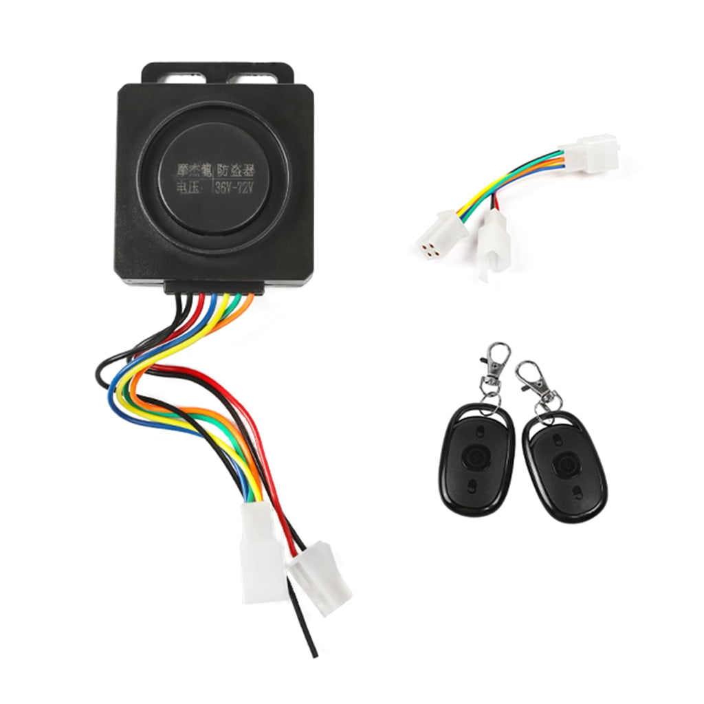 High Sensitivity Anti Theft Alarm Systems Double Remote Control 1 Touch ...