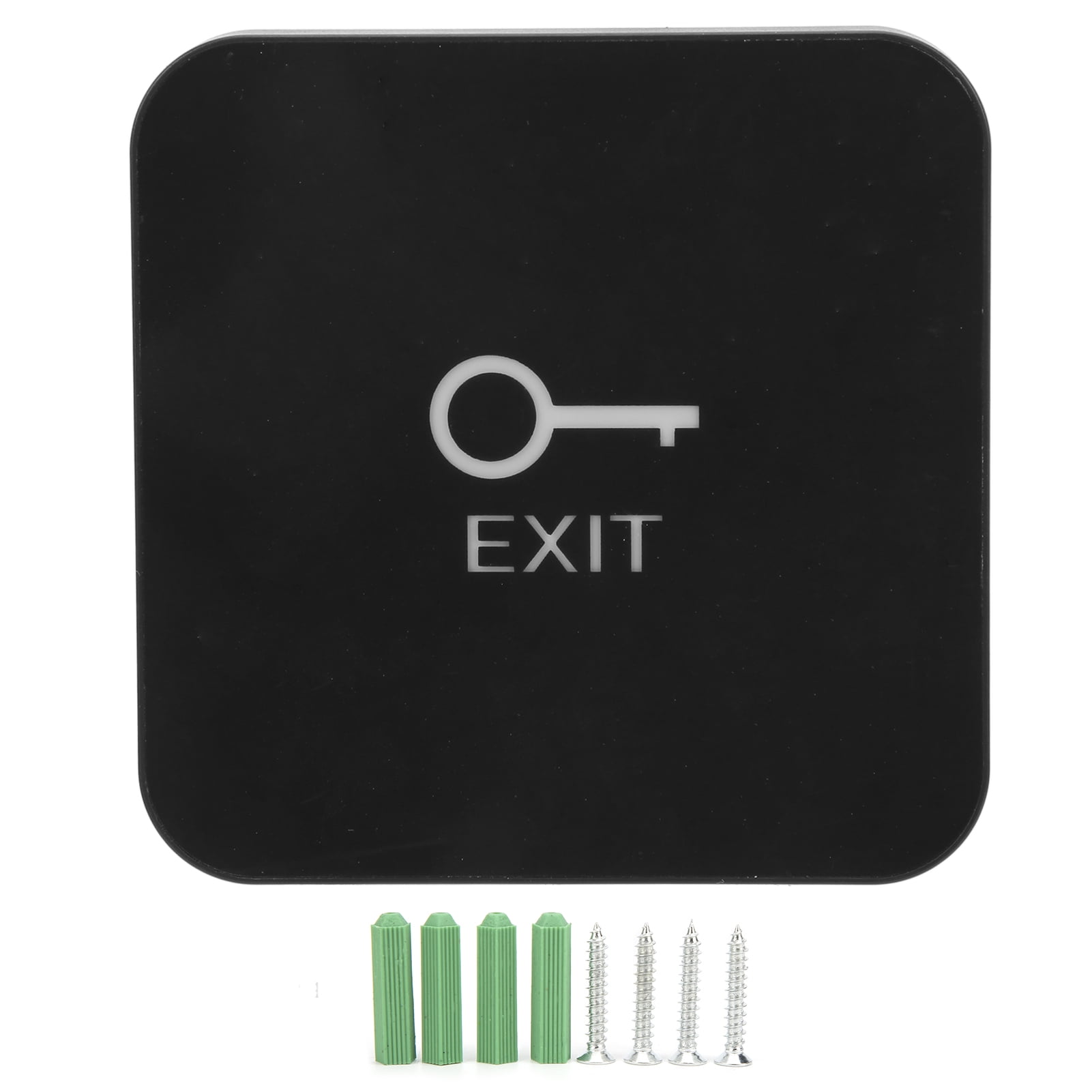 High-Sensitivity DC12V Door Exit Button with Touch Release Switch, NO COM NC, for Access Control ...