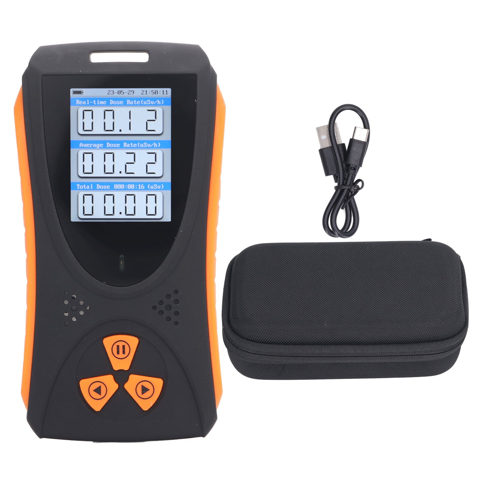 Nuclear Radiation Detector High Sensitivity Rechargeable Geiger Counter ...