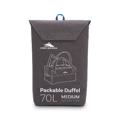 High Sierra 70L Packable Duffel Bag - Indigo - Walmart.com