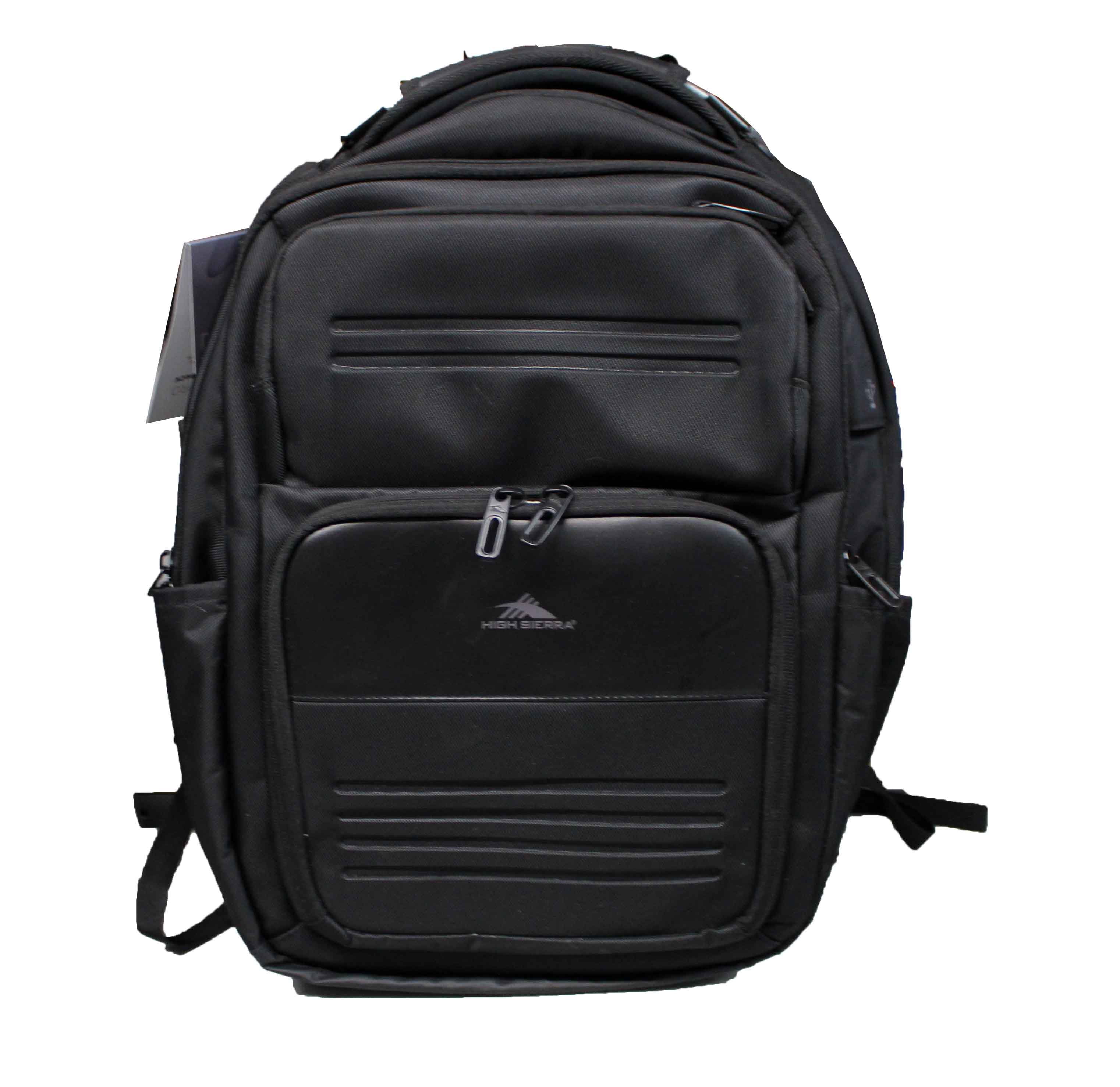 High Sierra Elite Pro Business Backpack 27L Black - Walmart.com