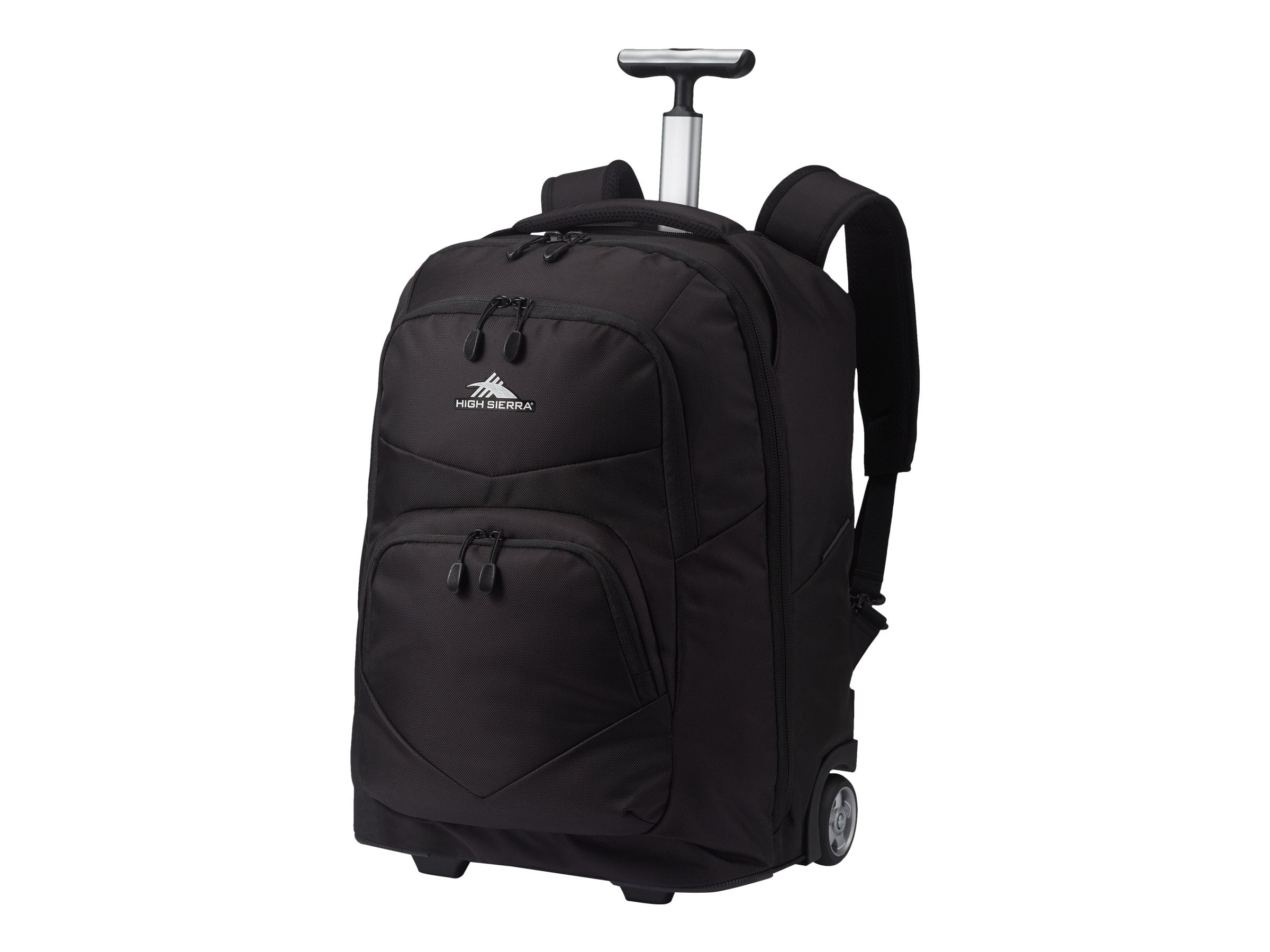 High Sierra Freewheel Pro - Rolling case / backpack - polyester - black ...