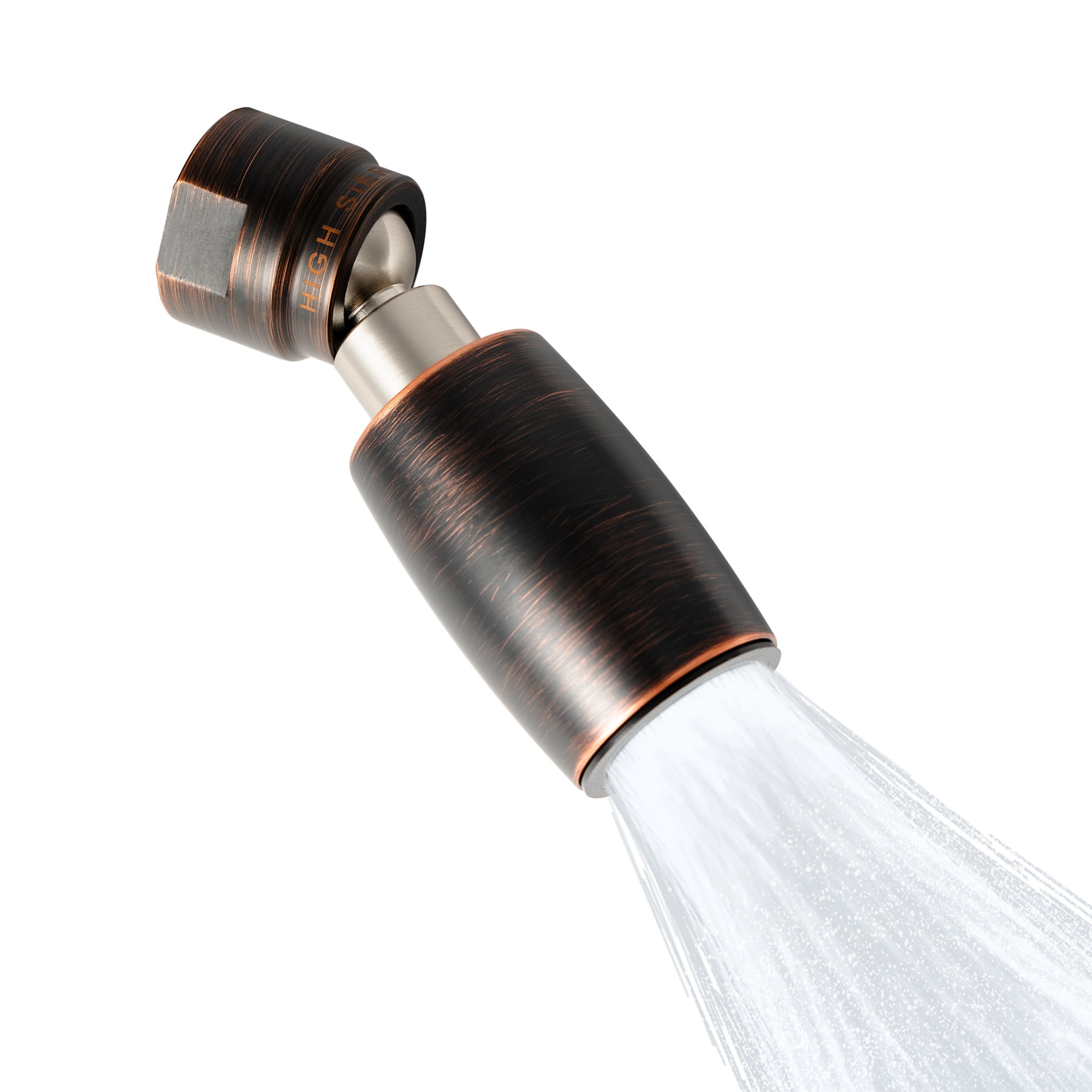 High Sierra Showerheads® Solid Metal 1.25 GPM Low Flow Shower Head: Oil ...