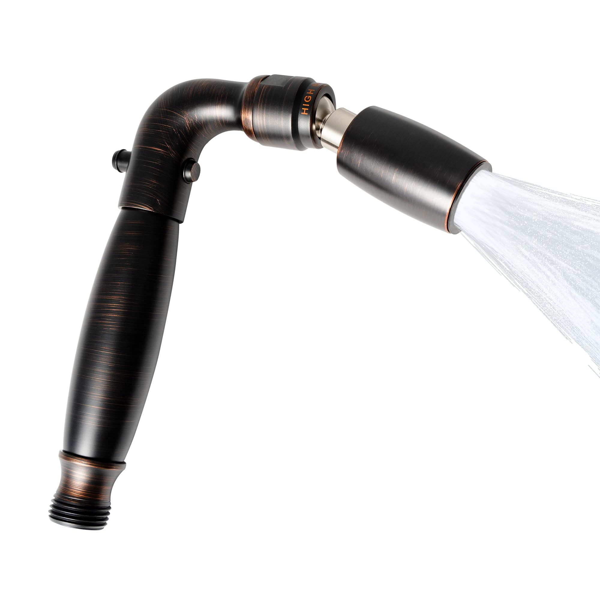 High Sierra® Solid Metal Handheld Shower Head, Lead-Free, with Built-In ...