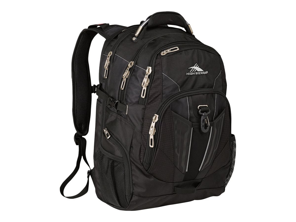 High Sierra XBT TSA - Notebook carrying backpack - 17" - black ...
