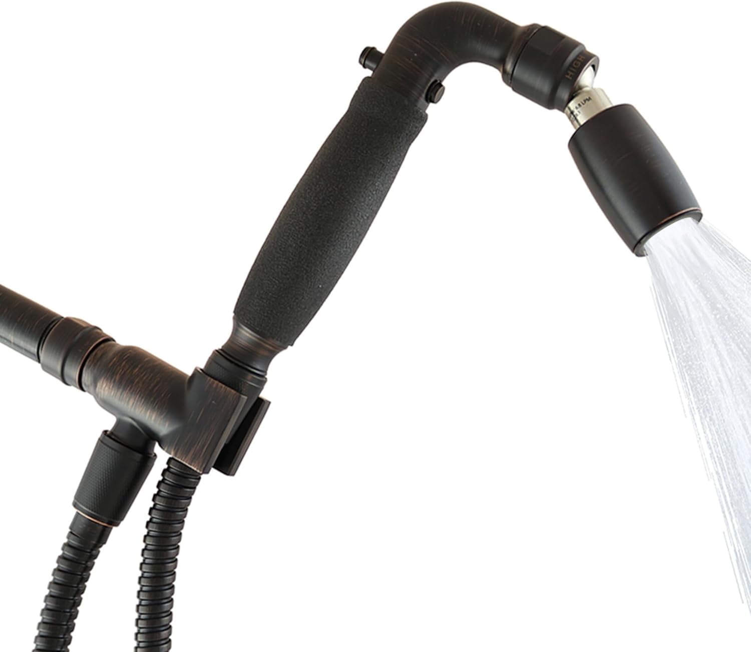 High Sierra's Solid Metal 2.0 Low Flow Handheld Shower Head Kit with ...